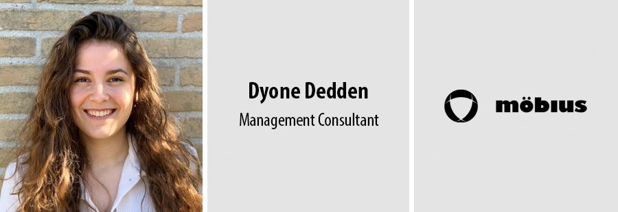 Dyone Dedden gestart als management consultant bij Möbius